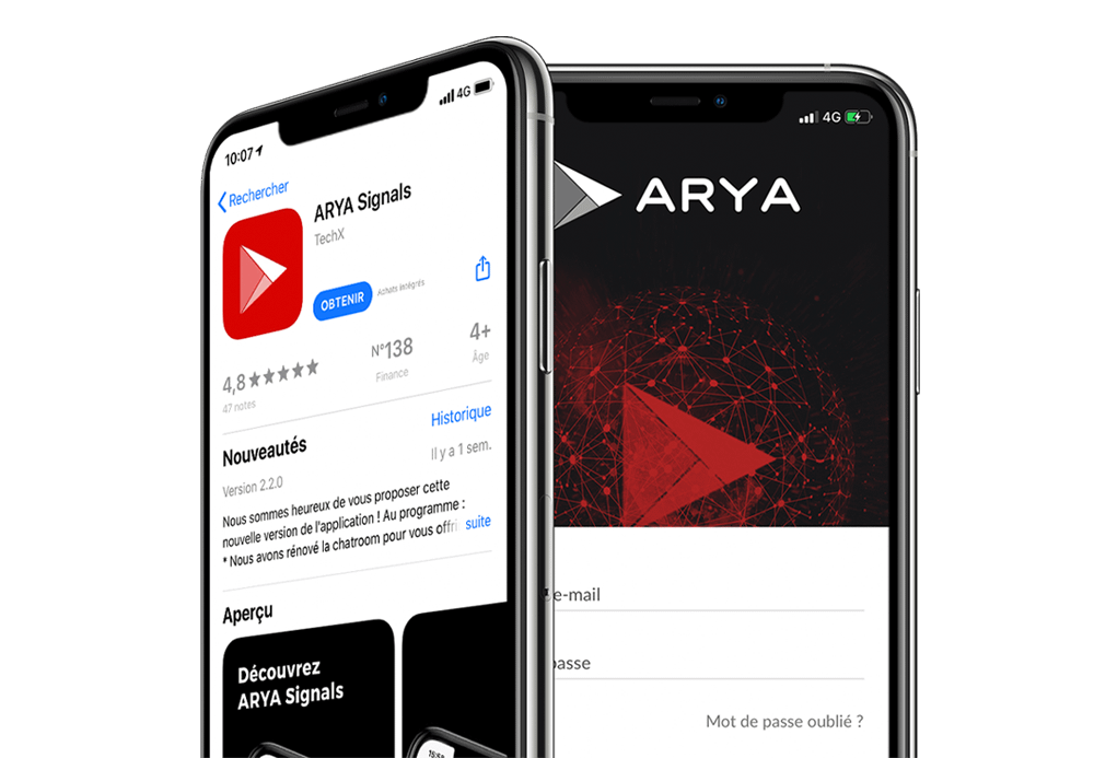 ARYA Trading - Une solution de trading qui se pilote